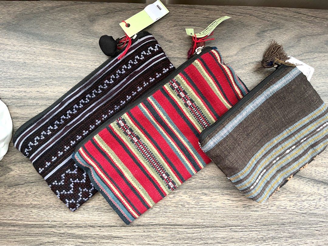 Laos Traditional Handmade Tribal Pencil Case / Pouch, Men's Fashion ...