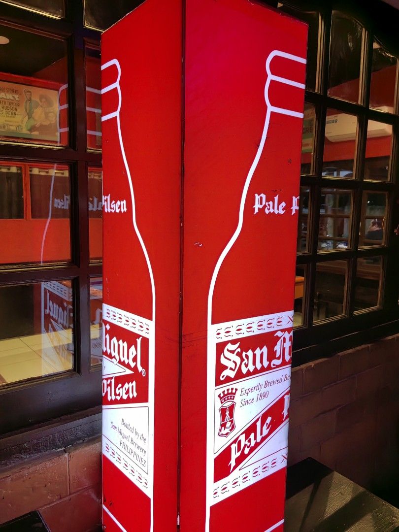 Large 4ft San Miguel Pale Pilsen Lighted Signage Standee, Hobbies ...