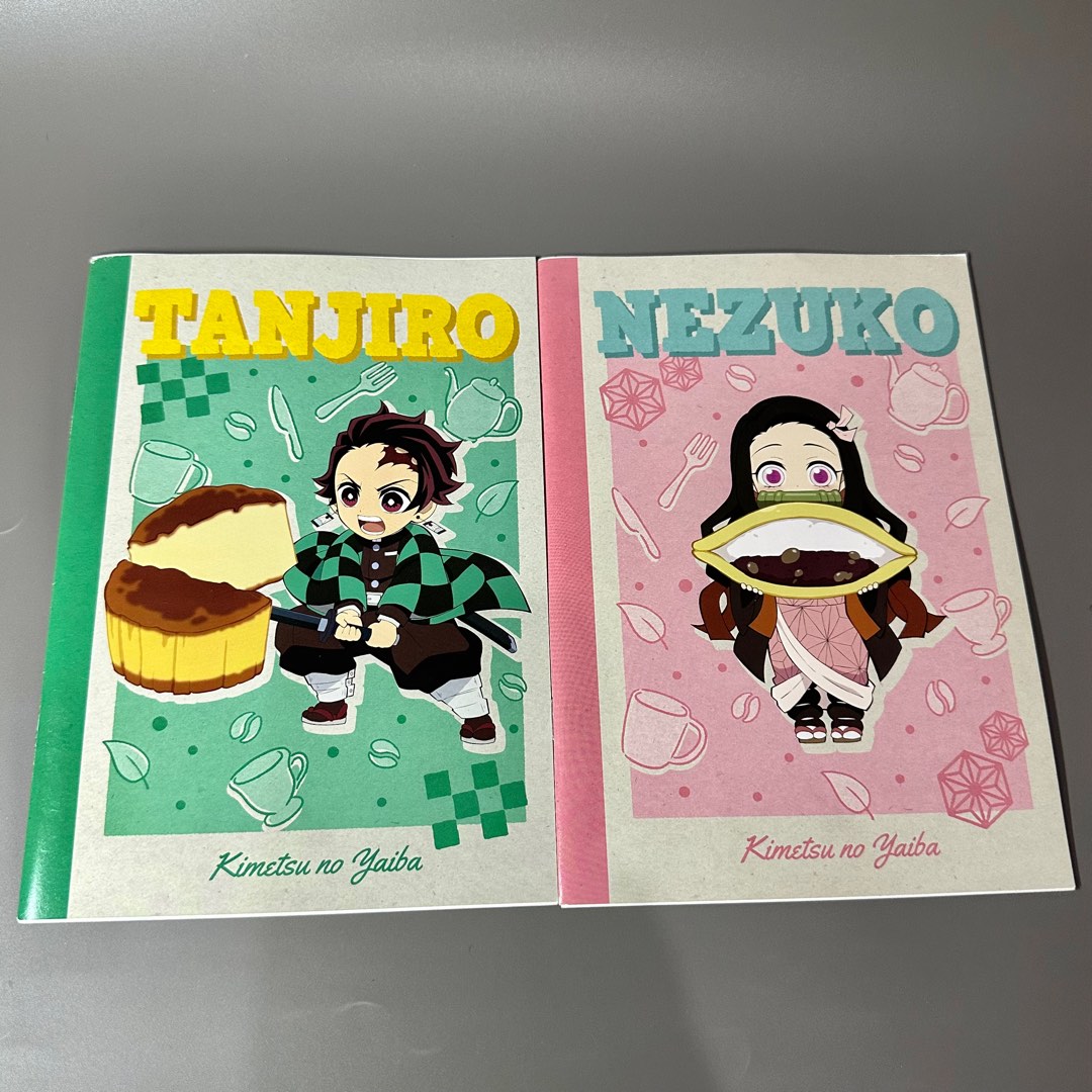 Lawson Demon Slayer: Kimetsu no Yaiba Tanjiro & Nezuko Notebook/Notepad ...