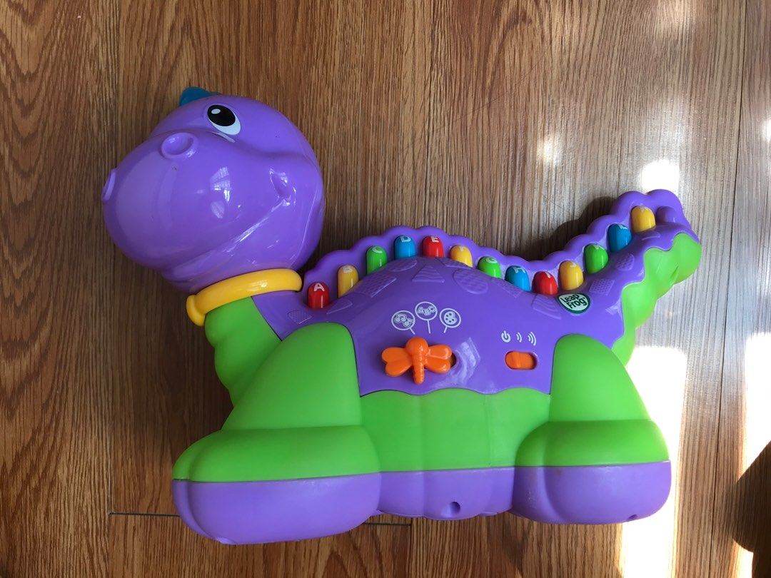Leapfrog lettersaurus dinosaur, Babies & Kids, Infant Playtime on Carousell