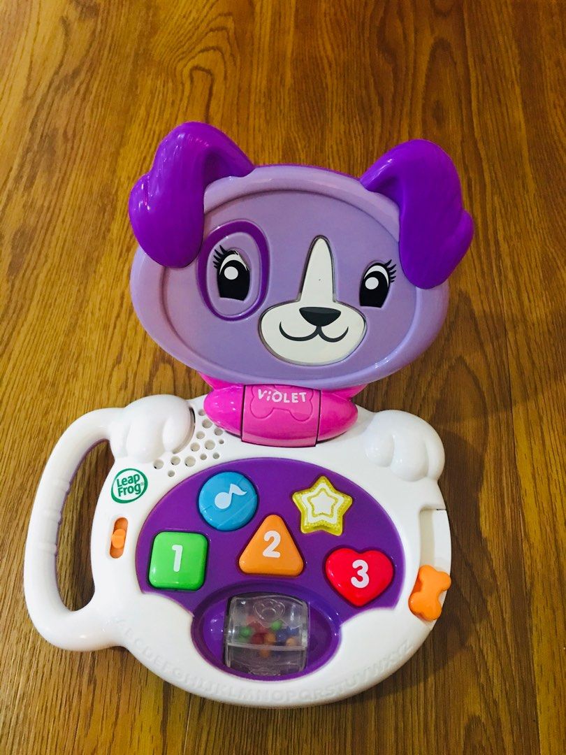 Leapfrog violet laptop, Hobbies & Toys, Toys & Games on Carousell