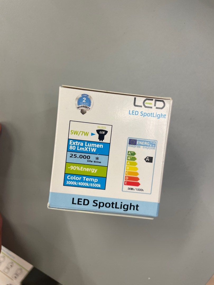 LED spot bulb, TV & Home Appliances, Other Home Appliances on Carousell