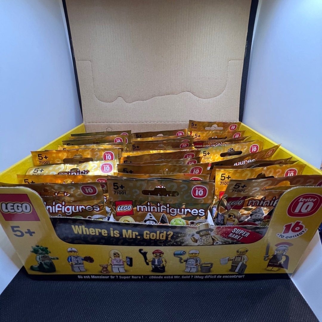 LEGO SERIES 10 MINIFIGURES 8683 Box Case 60 Sealed Minifigures Packs Mr ...