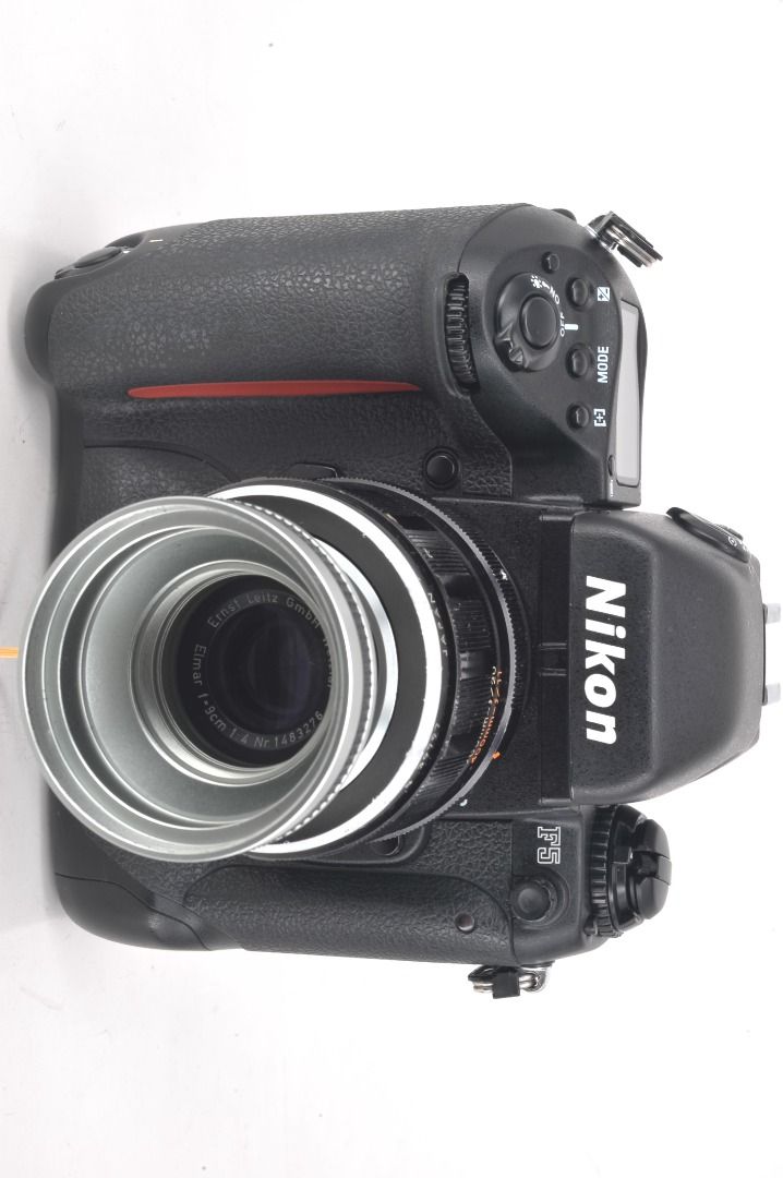 LEICA ERNST LEITZ GMBH WETZLAR ELMAR 9cm(90mm) LENS HEAD TO ATTACHED ON ...