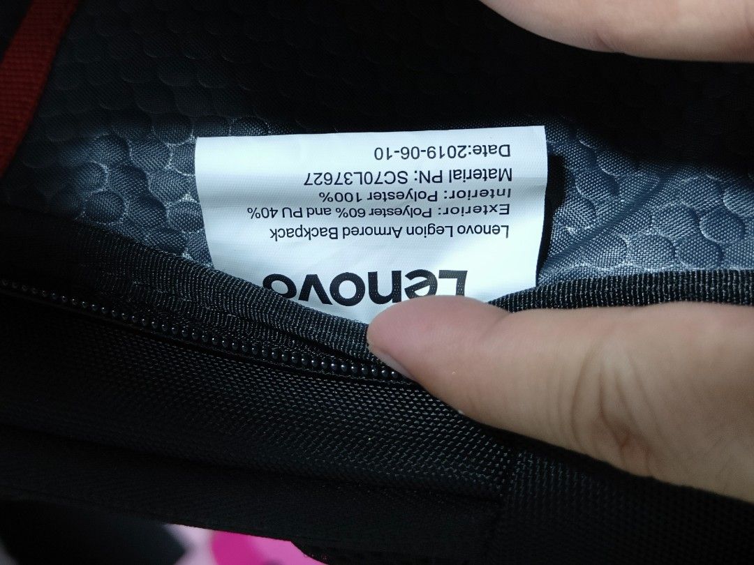 Lenovo Legion Armored Laptop Backpack Computers Tech Parts Accessories Laptop Bags