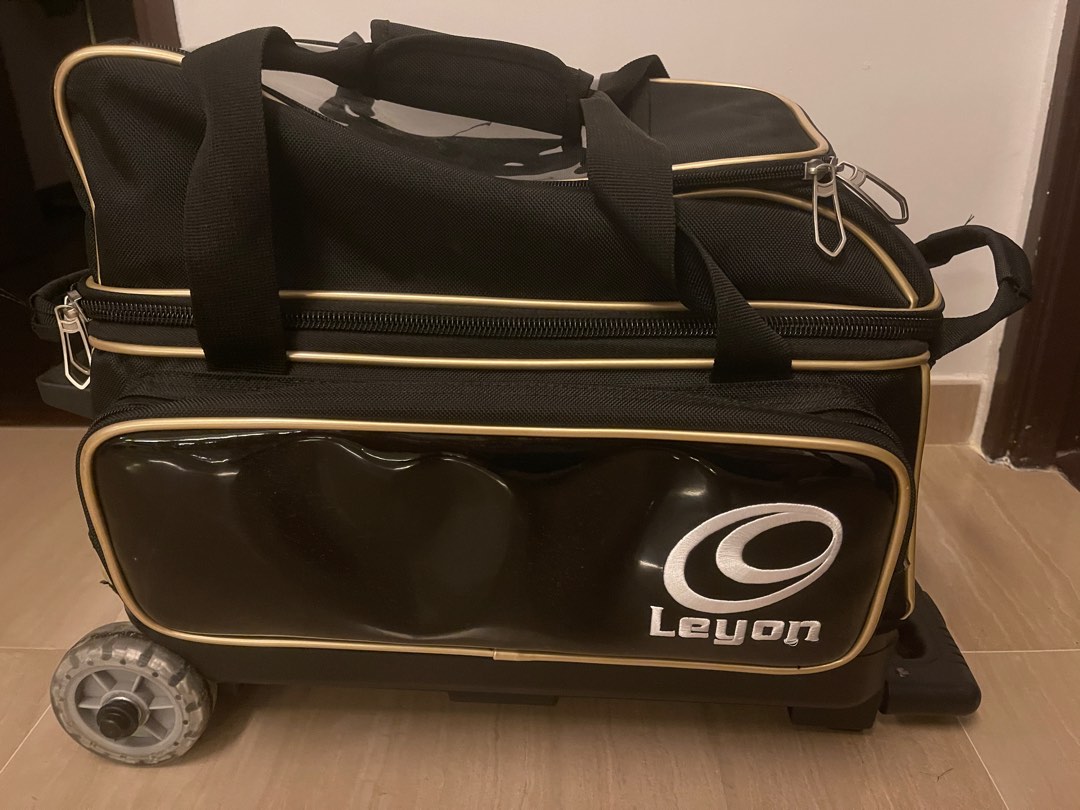 Leyon 2 Ball Trolley Bag with shoe compartment, Sports Equipment ...