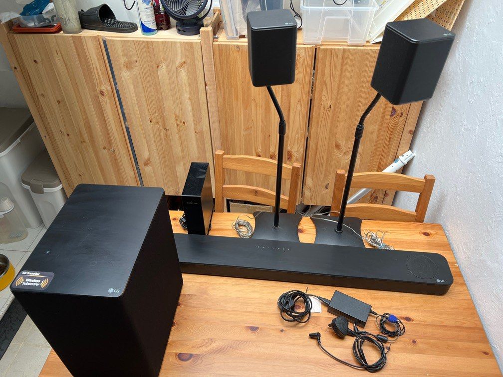 LG SP8YA Dolby Atmos 5.1.2 surround sound, Audio, Soundbars, Speakers ...
