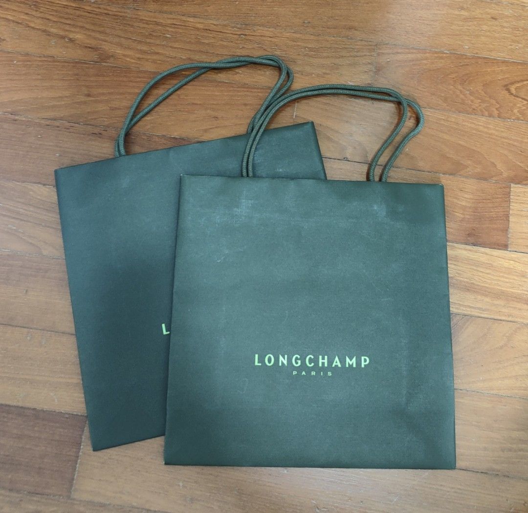 Longchamp paper bag, Women's Fashion, Bags & Wallets, Shoulder Bags on ...