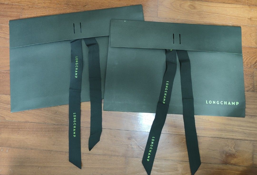 Longchamp paper bag, Women's Fashion, Bags & Wallets, Shoulder Bags on ...