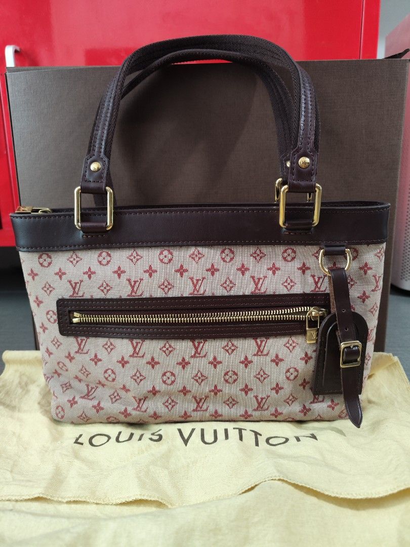 Louis Vuitton LV mini lin Lucille pm on Carousell