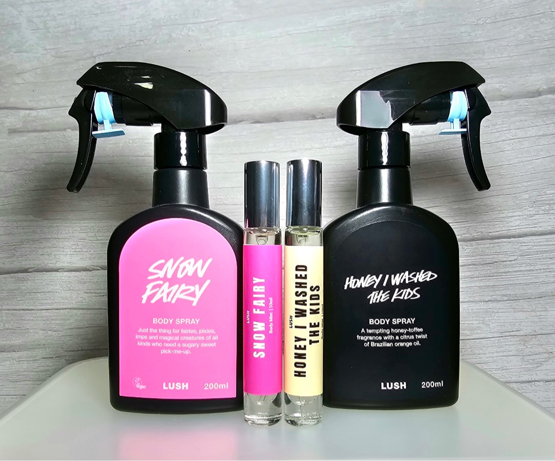 Lush Body Mist Original Decant Repack, Beauty & Personal Care ...
