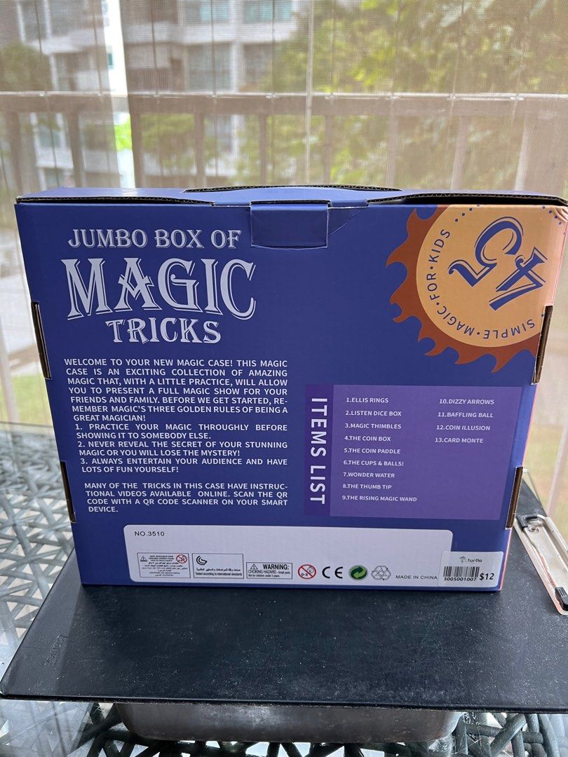 Magic trick box toy, Hobbies & Toys, Toys & Games on Carousell