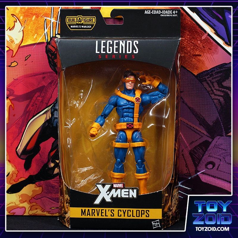 Marvel Legends X-Men Cyclops Blue Team NO Warlock BAF Wave Jim Lee ...