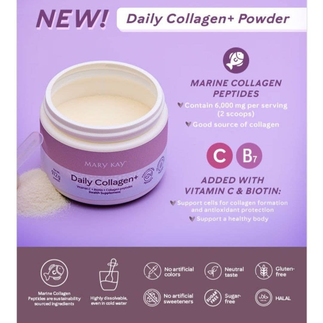 Mary Kay Daily Collagen, Beauty & Personal Care, Hair on Carousell