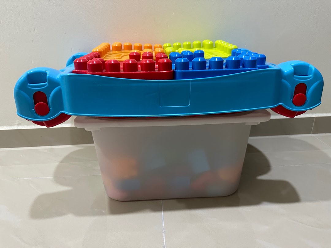 Mega Block Table, Hobbies & Toys, Toys & Games on Carousell