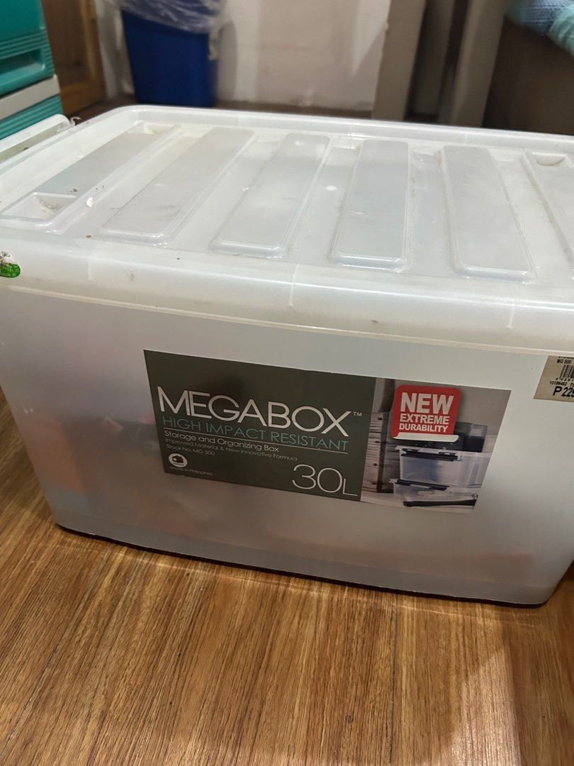 Megabox 30L, Furniture & Home Living, Home Improvement & Organization ...
