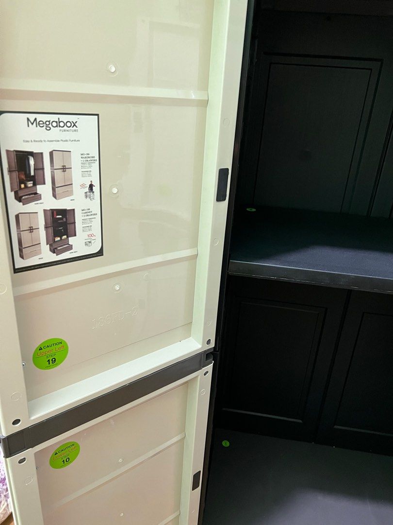 Megabox Cabinet Wardrobe Dresser, Furniture & Home Living, Furniture ...