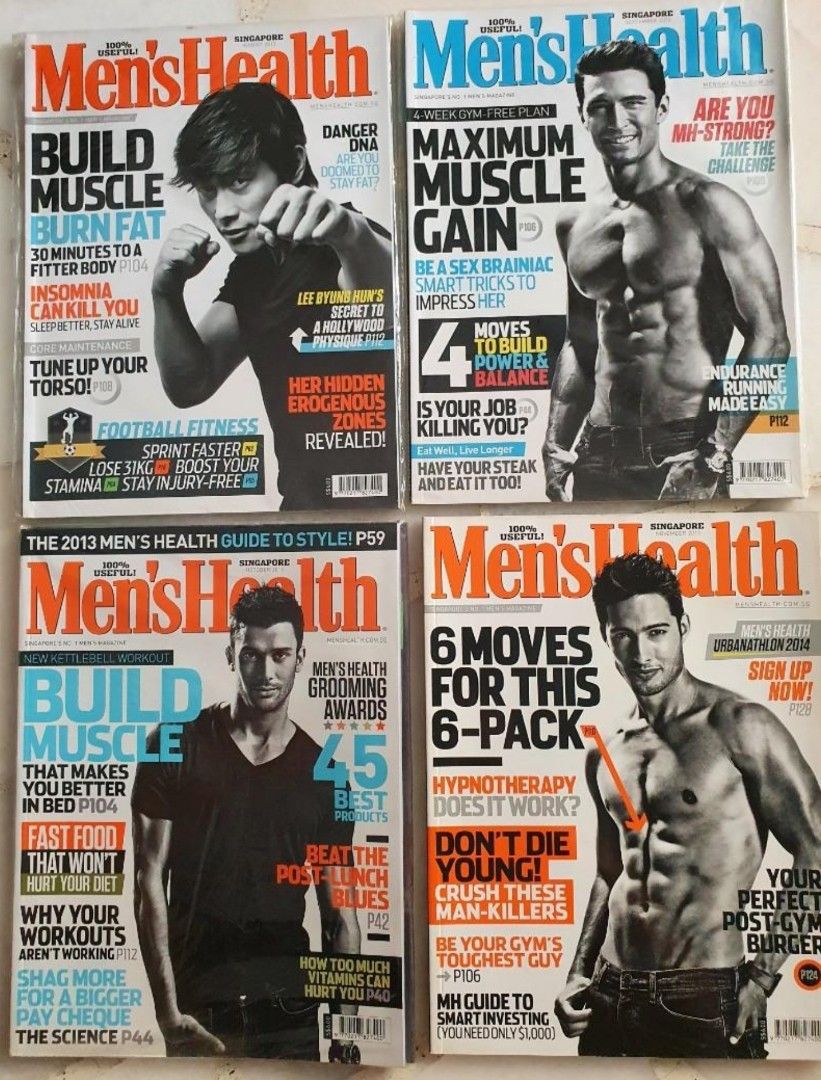 Men's Health Magazines, Hobbies & Toys, Books & Magazines, Magazines on ...