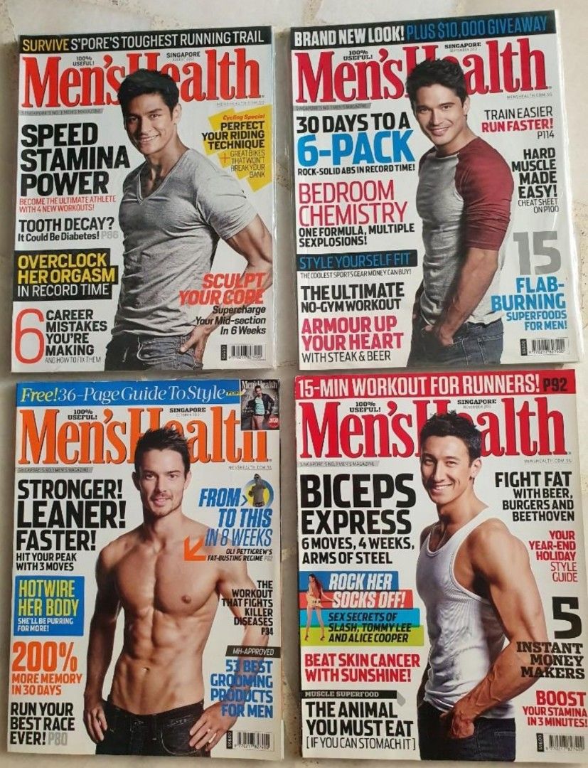 Men's Health Magazines, Hobbies & Toys, Books & Magazines, Magazines on ...