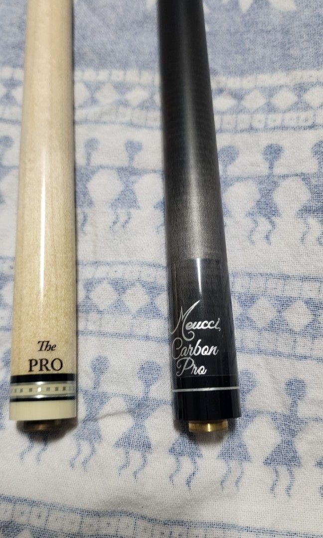 Meucci carbon pro shaft and the pro wood shaft with uniloc predator ...