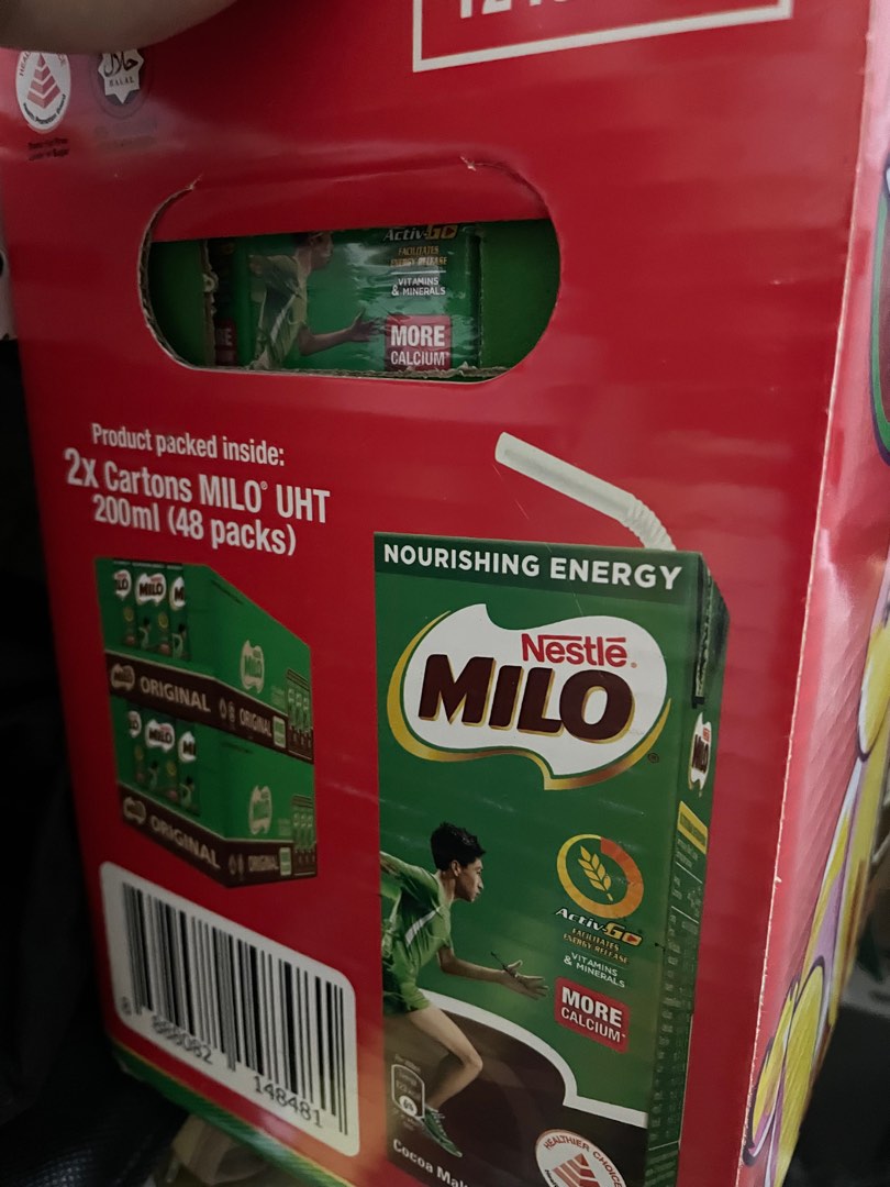 Milo UHT (2x Carton/ 48 packets), Food & Drinks, Beverages on Carousell