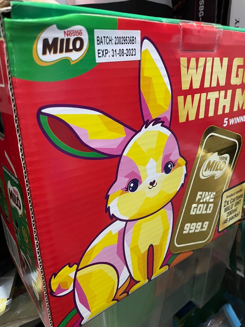 Milo UHT (2x Carton/ 48 packets), Food & Drinks, Beverages on Carousell