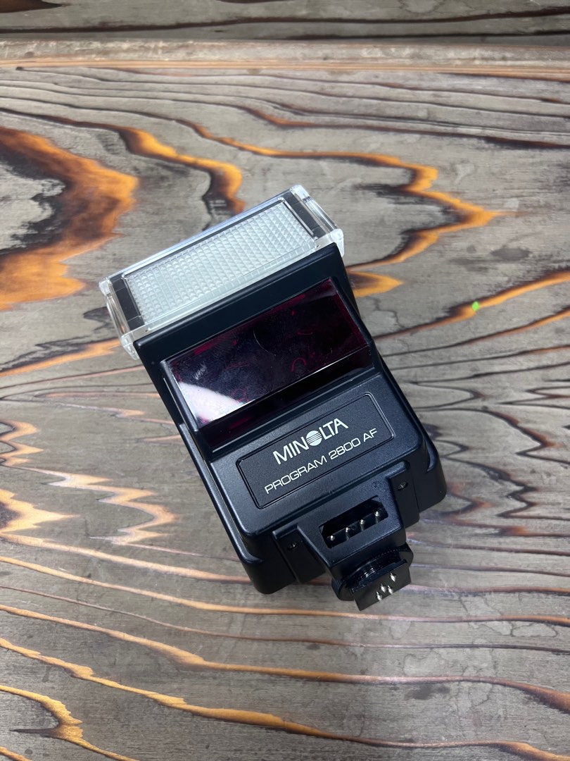Minolta Program 2800 AF Flash Japan Surplus on Carousell
