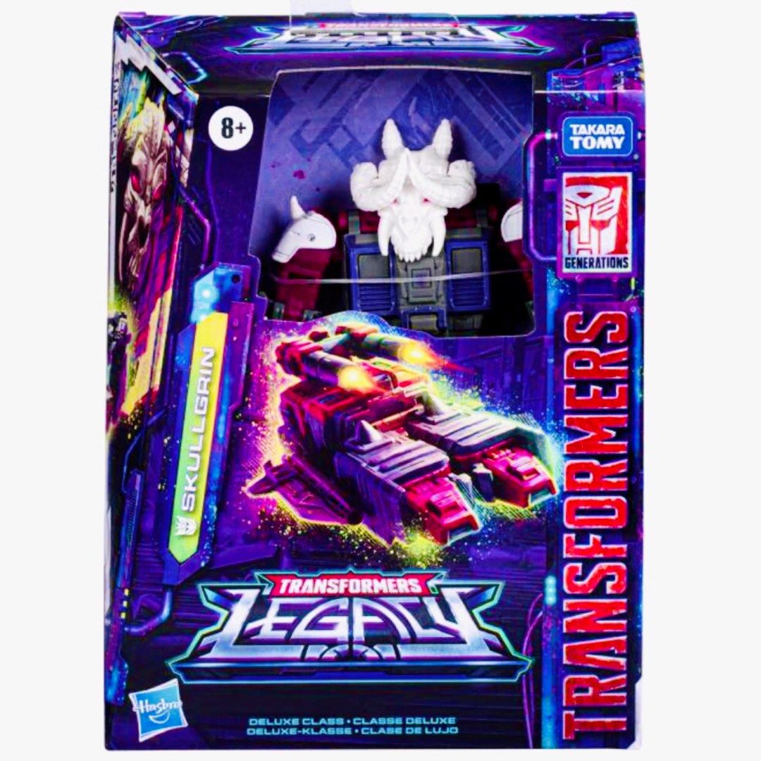 MISB Transformers Generations Legacy Deluxe Class Kickback, Skullgrin , Prime Universe Knock-out ...