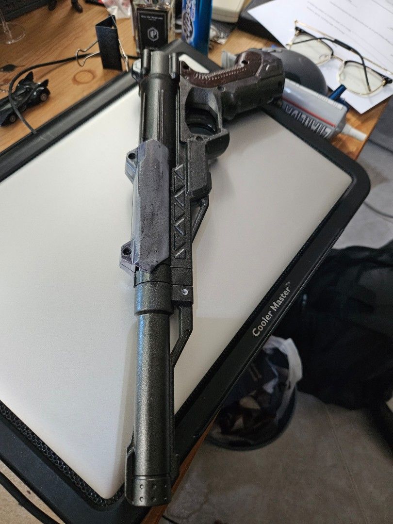 Mandalorian inspired Modified NERF SharpFire with 8kg Spring, Hobbies & Toys, Toys & Games on ...