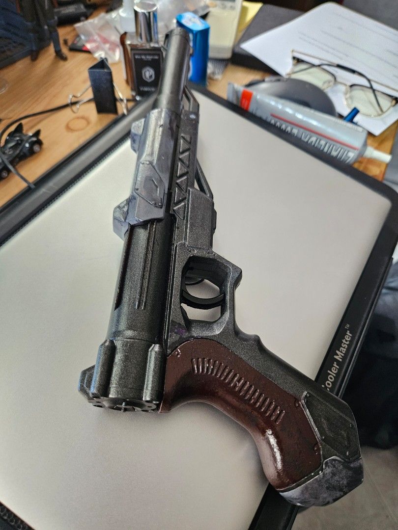 Mandalorian inspired Modified NERF SharpFire with 8kg Spring, Hobbies & Toys, Toys & Games on ...