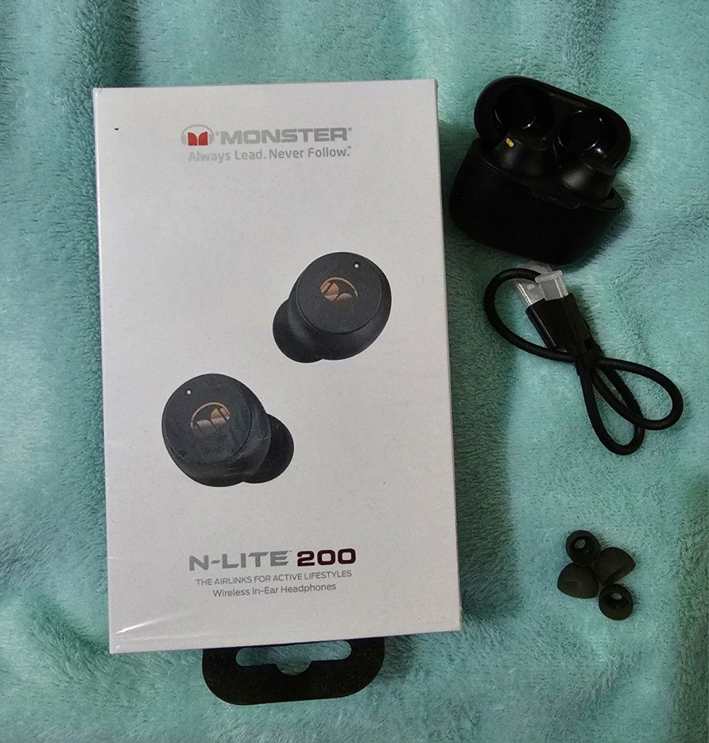 Monster N-Lite 200, Audio, Earphones on Carousell