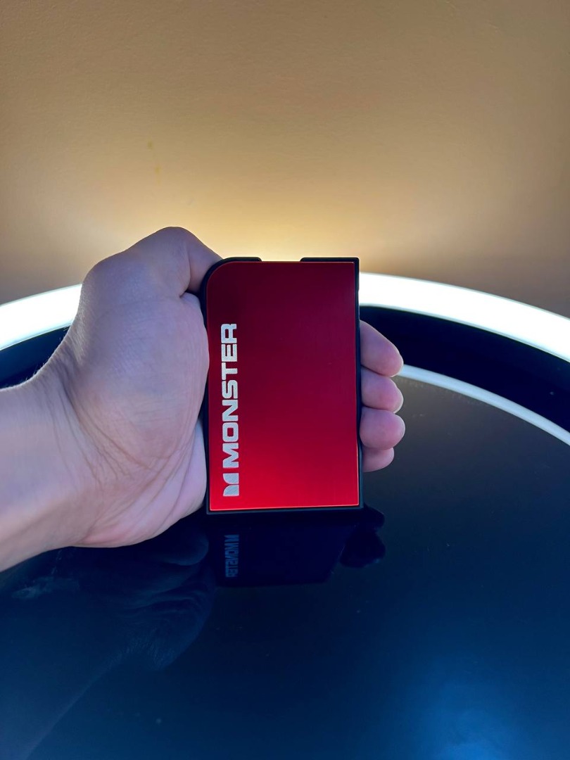 Monster PowerCard Portable Battery (Cherry Red) on Carousell