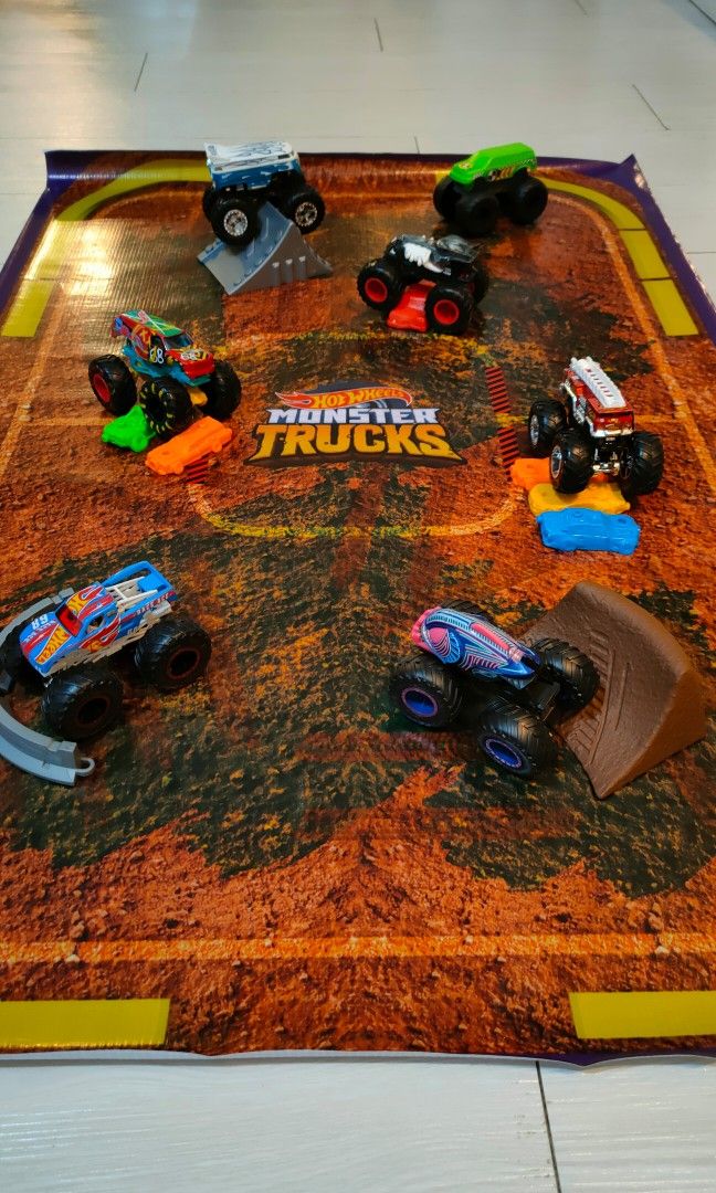 Monster Trucks Arena Playmat Preorder, Hobbies & Toys, Toys & Games on ...