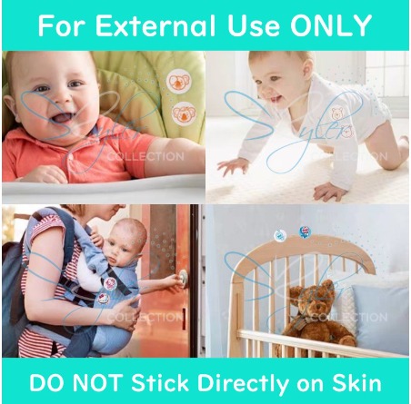 Mosquito Patch 24PC Natural Non Toxic No Deet Insect Repellent Sticker ...