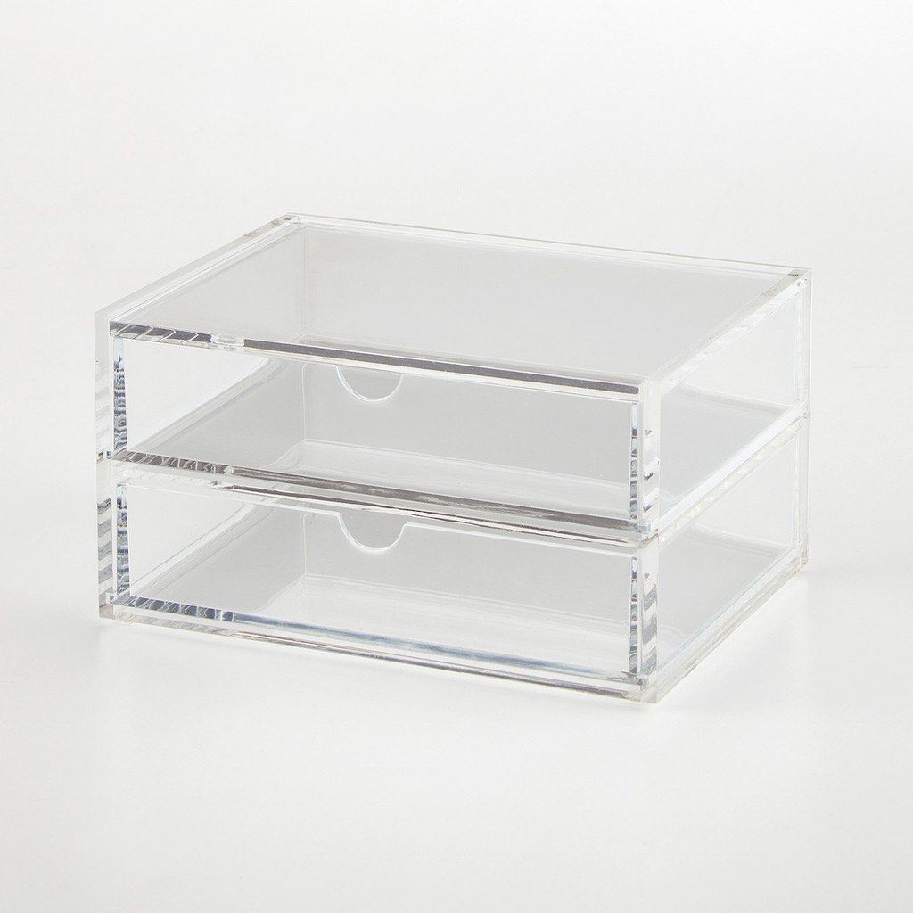 MUJI Acrylic Storage Box, Women's Fashion, Jewelry & Organisers ...