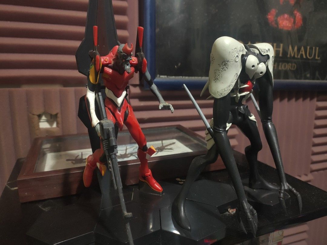 Neon Genesis Evangelion ( Eva-Unit 02 and Eva Angel Sachiel) Set ...