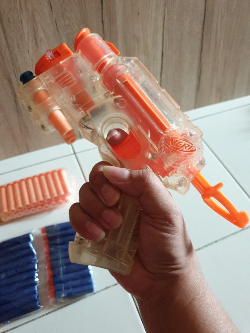 NERF GUN & BULLET PLAYSET, Hobbies & Toys, Collectibles & Memorabilia ...