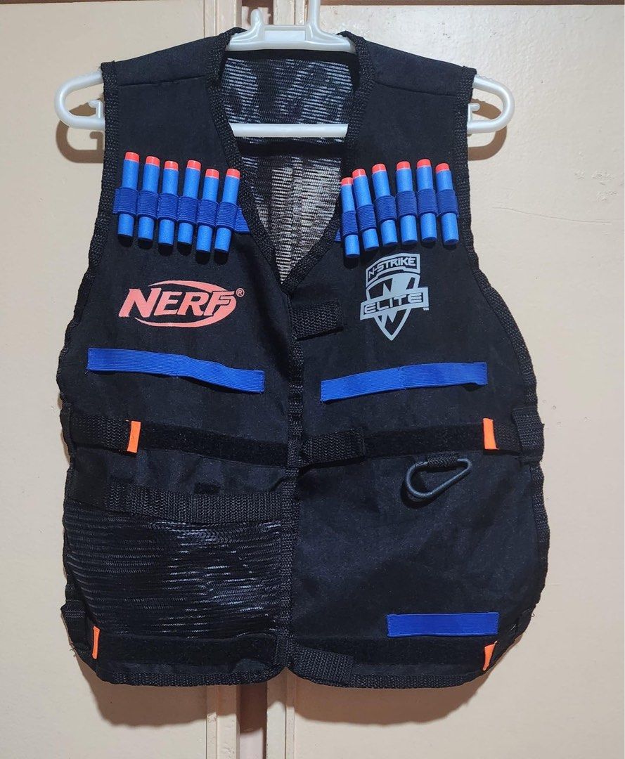 NERF N strike Elite Gun & NERF Tactical Vest, Hobbies & Toys, Toys ...
