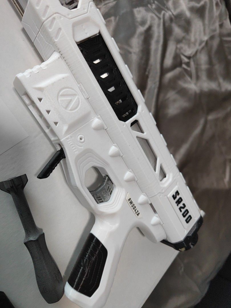 Nerf Orange Armory SR200 Blaster, Hobbies & Toys, Toys & Games on Carousell