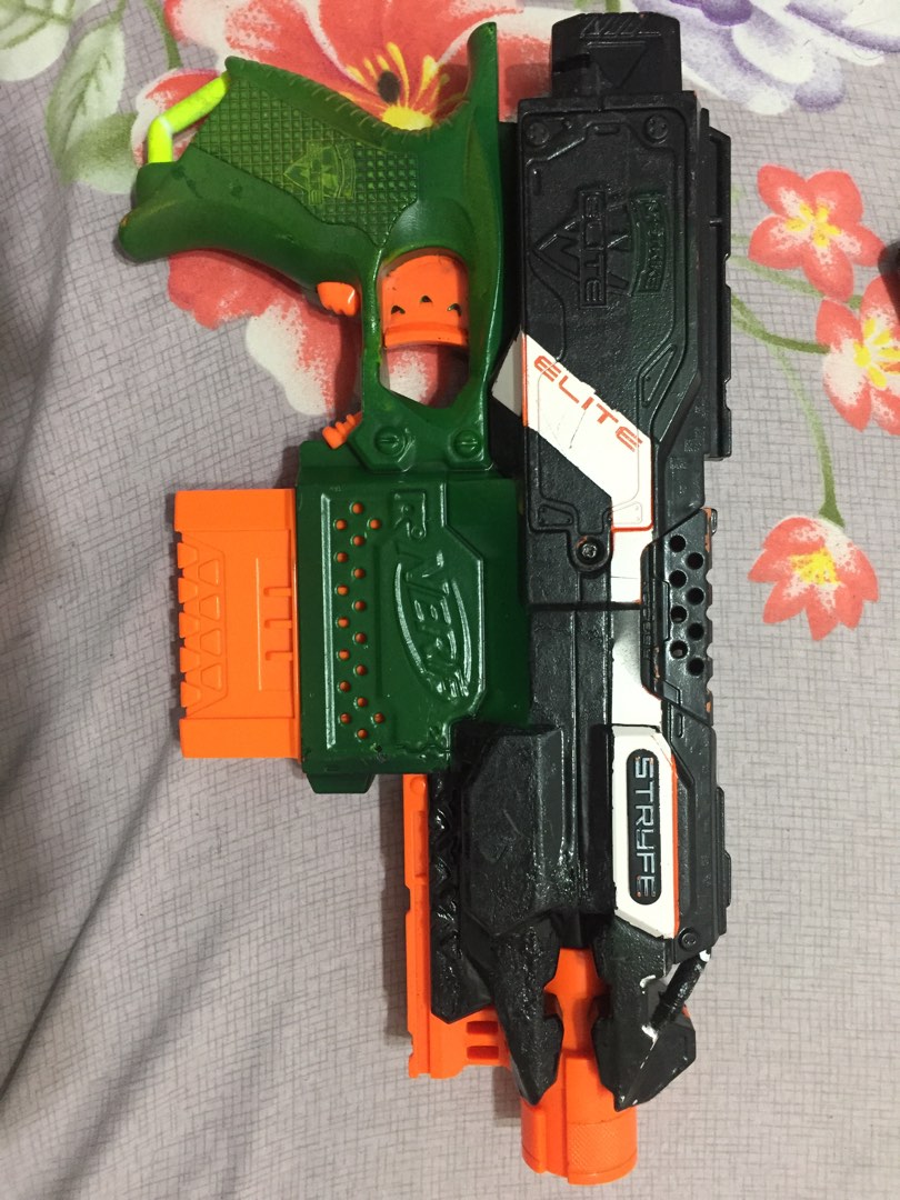 Nerf stryfe modified, Hobbies & Toys, Toys & Games on Carousell