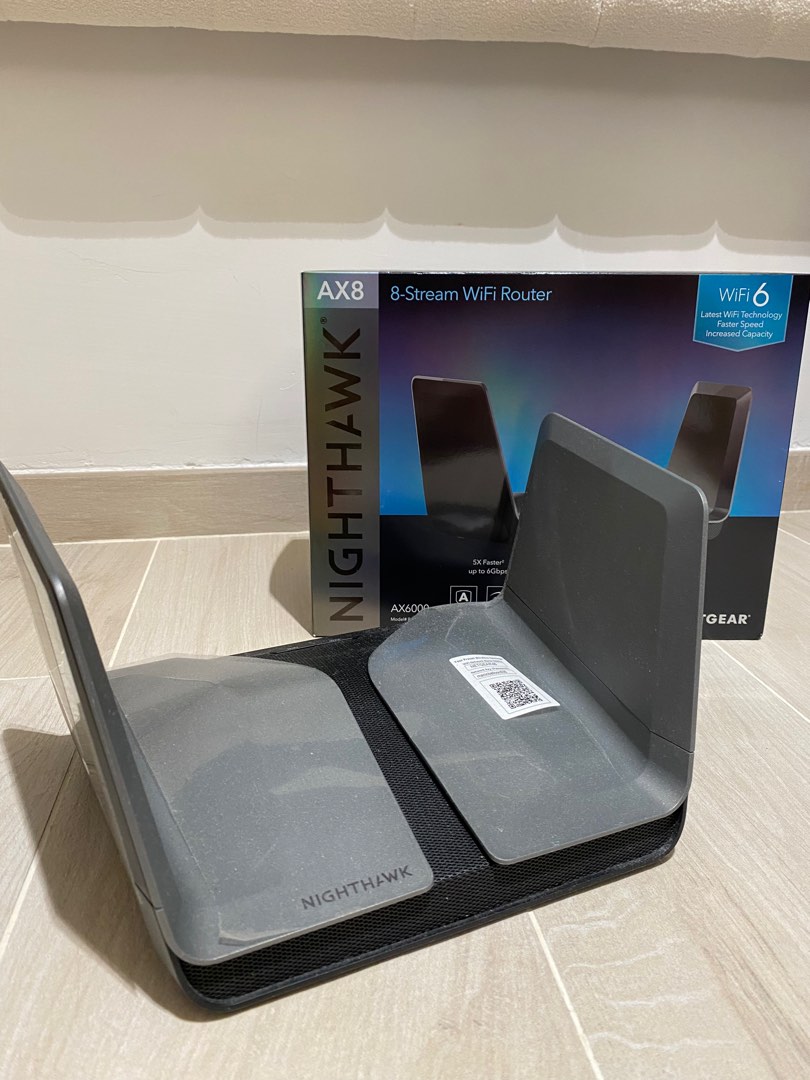 Netgear Router AX8 AX600 WIFI6 雙頻, 電腦＆科技, 電腦周邊及配件, Wifi及上網相關產品 - Carousell