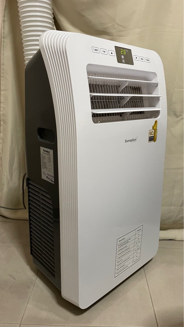 (New) Europace Portable Aircon 12000BTU, TV & Home Appliances, Air ...