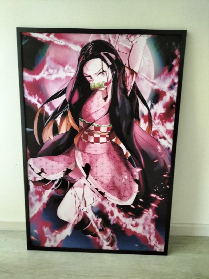 wts nezuko pic frame, Hobbies & Toys, Stationery & Craft, Art & Prints ...