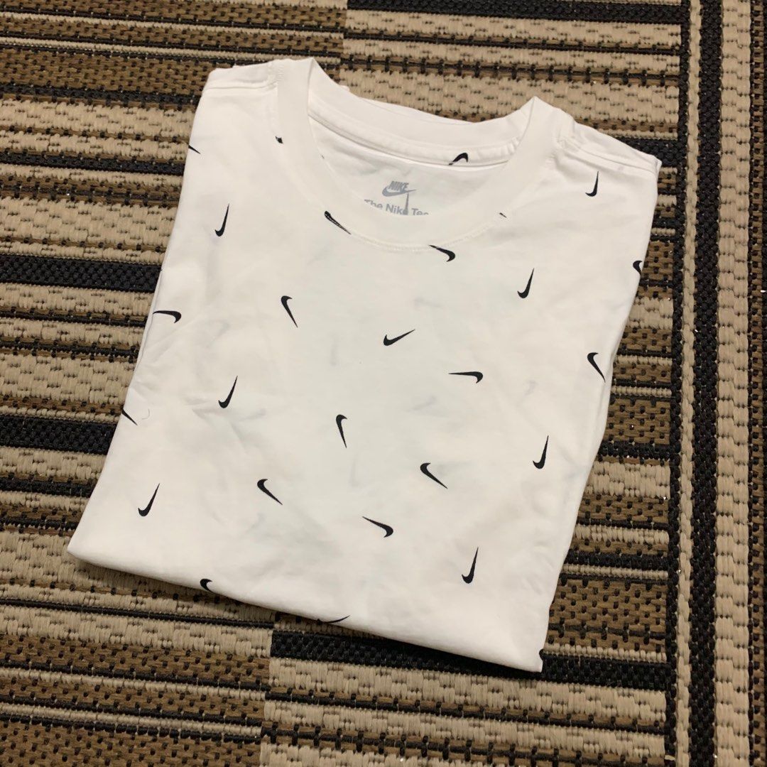 Nike All Over Swoosh, Men's Fashion, Tops & Sets, Tshirts & Polo Shirts ...