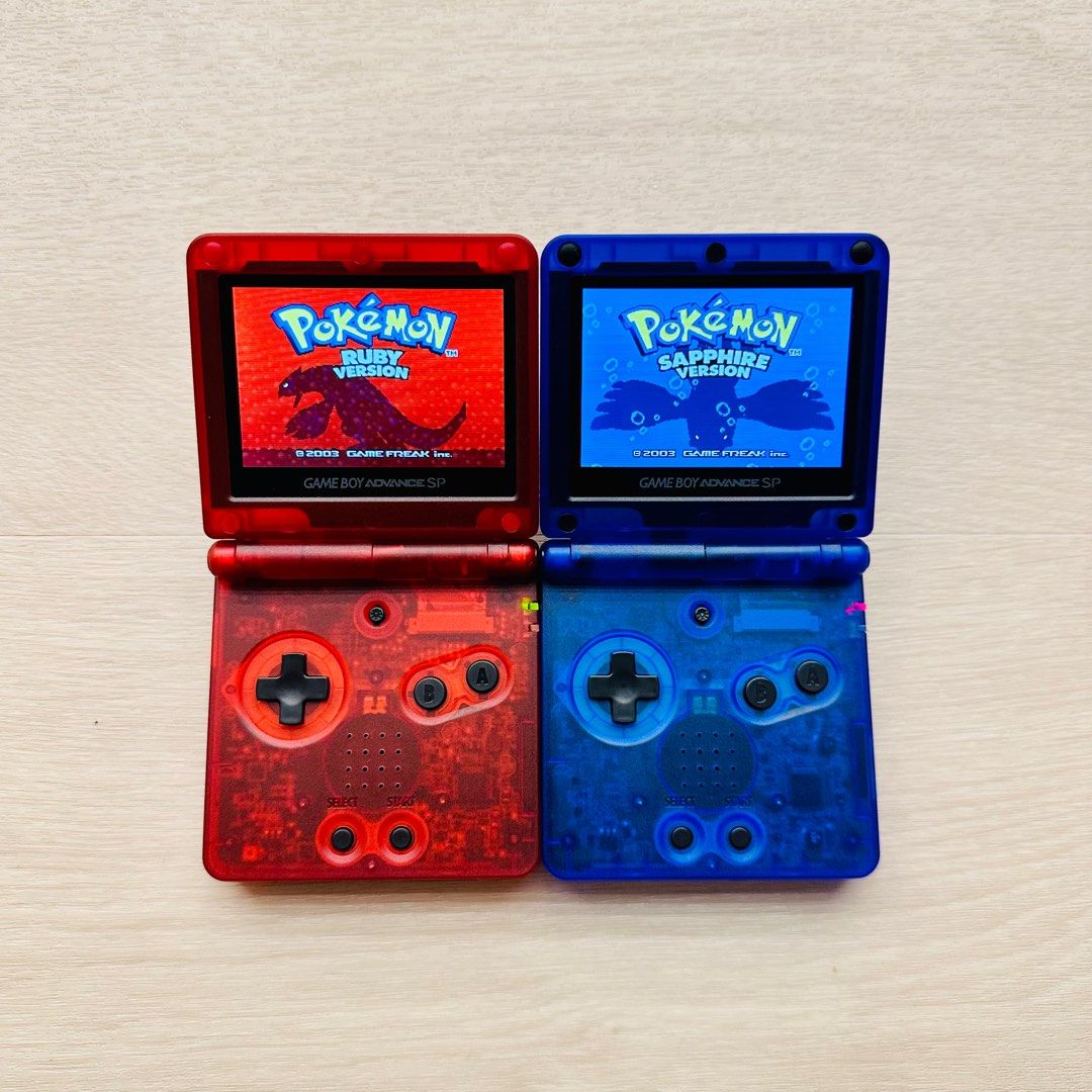 Nintendo Gameboy Advance SP IPS Modded, Video Gaming, Video Game ...