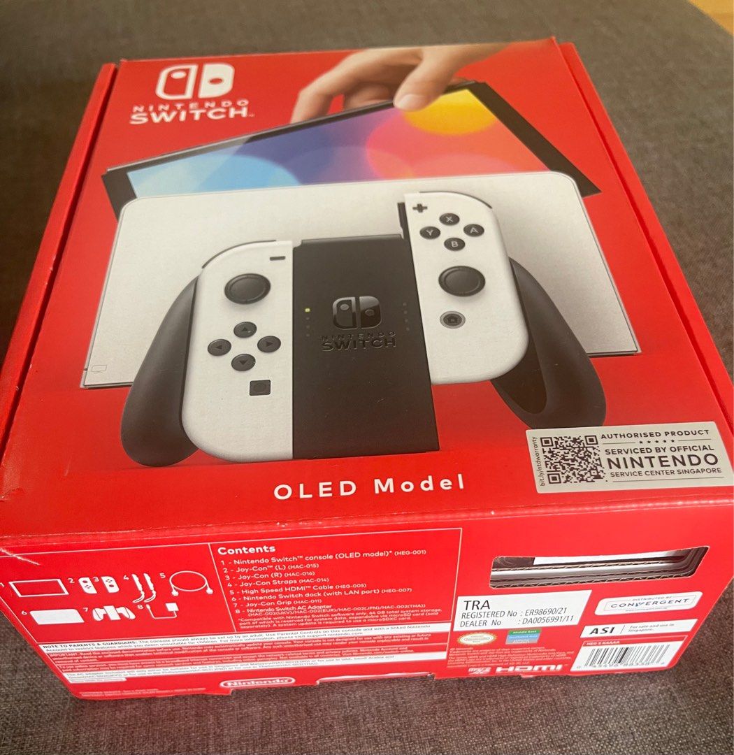 Nintendo switch OLED model, Video Gaming, Video Games, Nintendo on ...