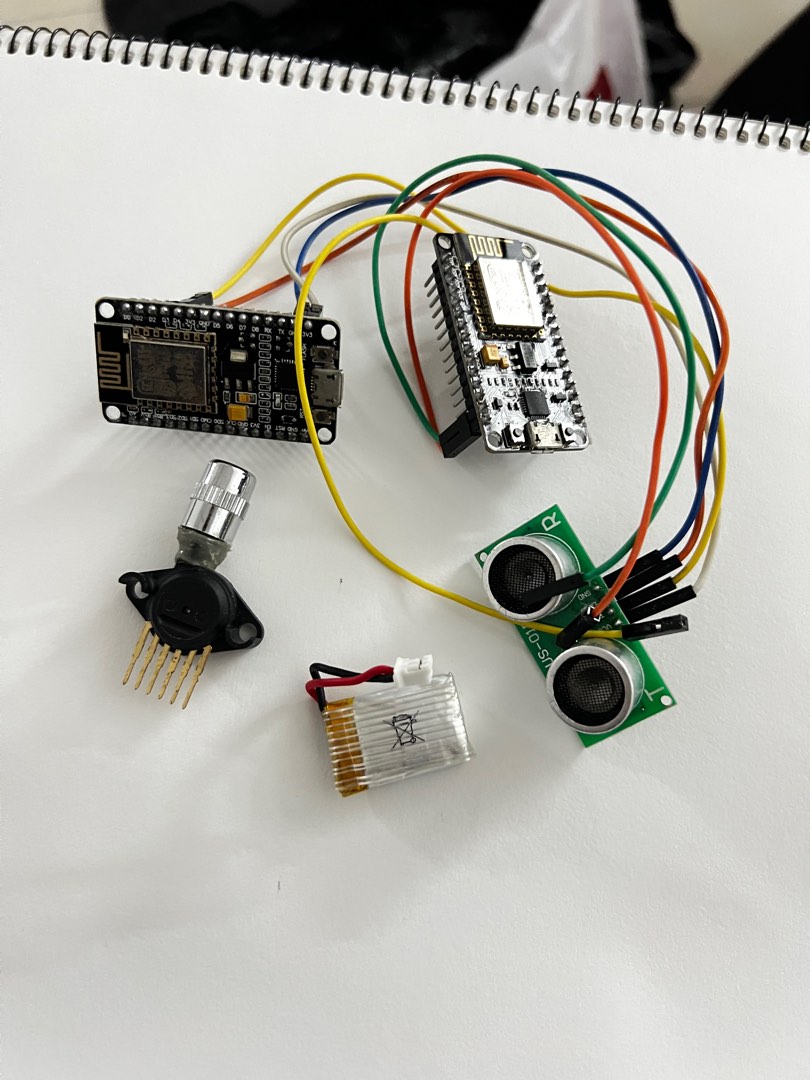 Node MCU Amica, Ultrasound, MPX5700GP Pressure Sensor, Computers & Tech ...
