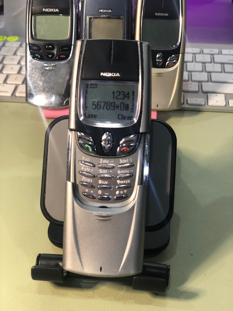 Nokia 8850 Grey No.4 (Reserved ), Mobile Phones & Gadgets, Mobile ...