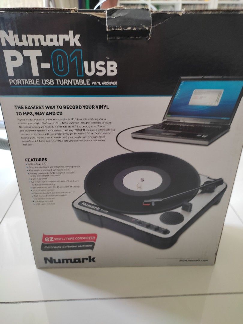 Numark PT-01 USB, Audio, Portable Music Players on Carousell