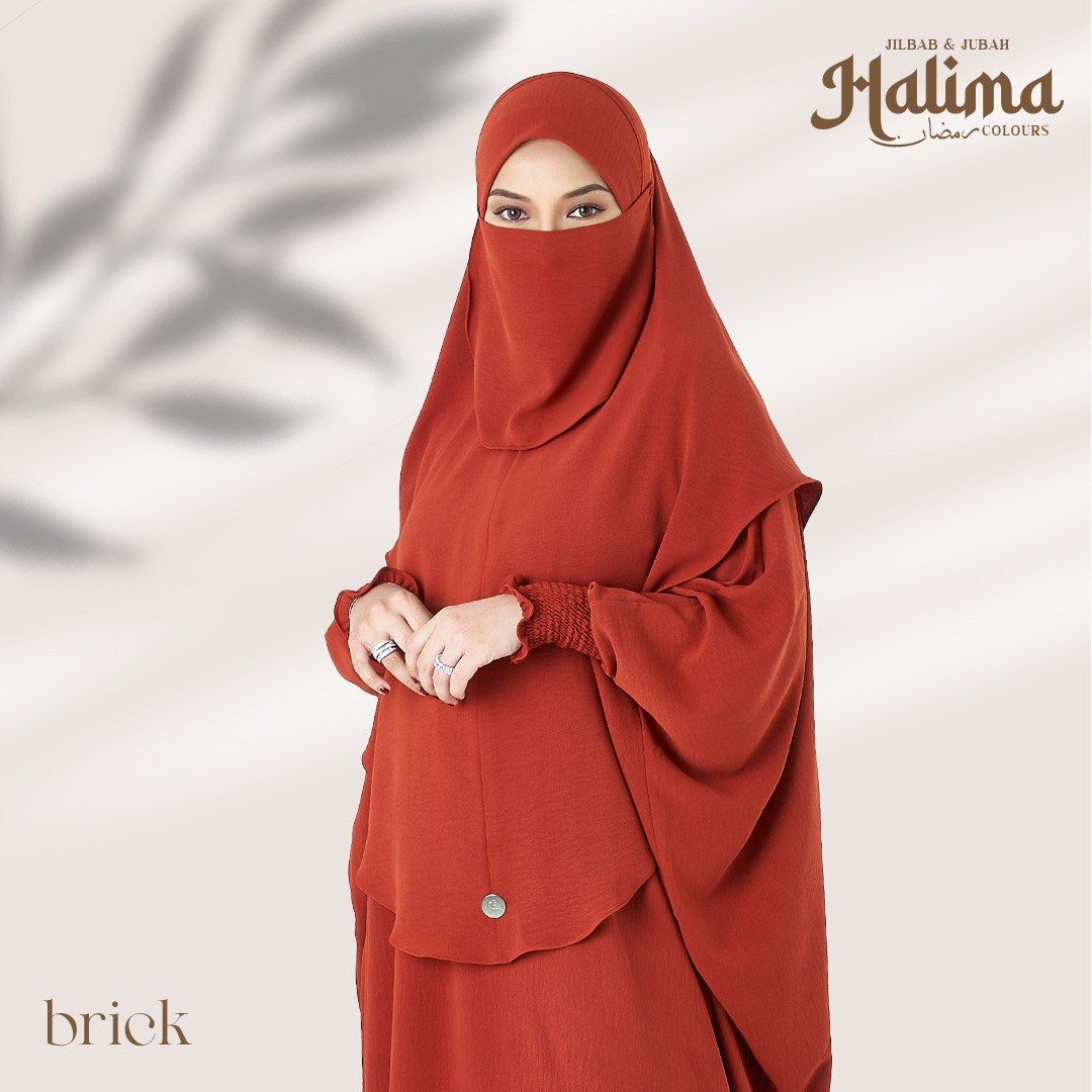 NUNHA HALIMA SET LIMITED EDITON, Women's Fashion, Muslimah Fashion ...